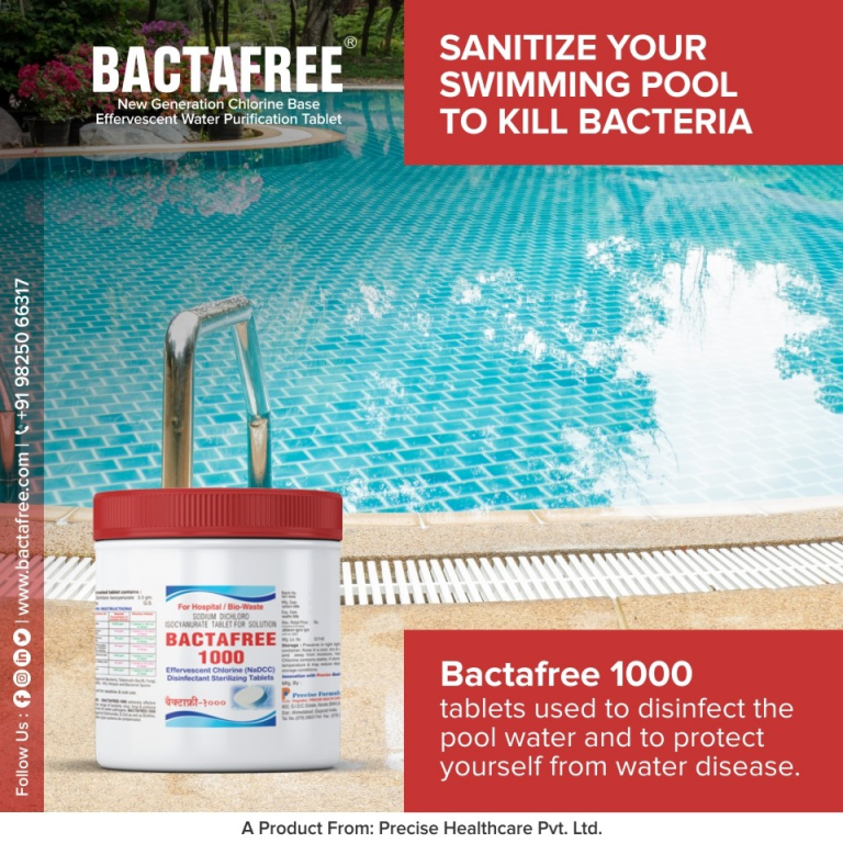 Water Purification Tablets - Bactafree Chlorine Tablets In India