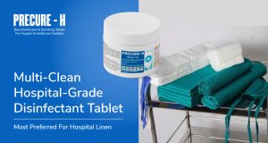 Multi-Clean Hospital-Grade Disinfectant Tablet - For Hospital Linen